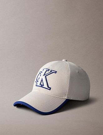 Calvin Klein Casquette de baseball monogramme textur&eacute;e