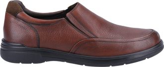 Hush Puppies Matthew Klassische Herren-Schlupfschuhe, braun, 44 EU
