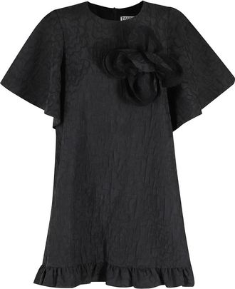 Essentiel Damen, Kleider, Schwarzk, 2XSGröße