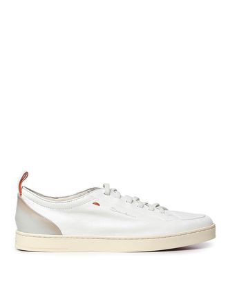Santoni Sneaker - Wei&szlig;