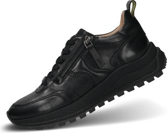 Salamander Damen Sneaker, Sneaker aus Leder, schwarz, 39 EU