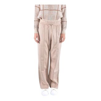 Max Mara Tenda Wide Hosen - - Trousers - Damen - Beige - XS