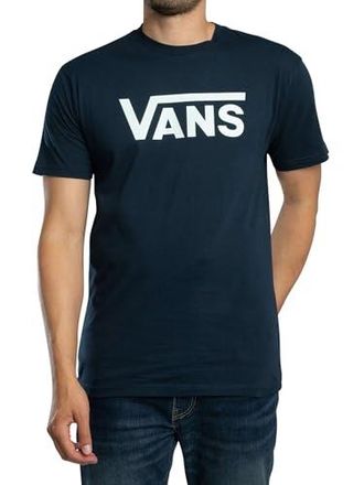 Vans Homme T-Shirt &Agrave; Logo Classique, Navy/Hint of Mint, XS