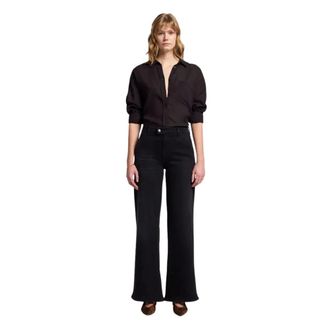 7 For All Mankind Tailored Lotta Envy - - Trousers - Damen - Schwarzk - W26