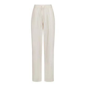 Neo Noir Drapy Leinenhose - - Trousers - Damen - Beige - 2XL