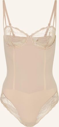 Calvin Klein B&uuml;gel-Body Sensual Stretch Lace Mit Shaping-Effekt beige