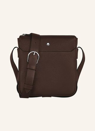 Montblanc Saffiano-Umh&auml;ngetasche Sartorial braun