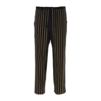Dries Van Noten Cropped Viscose Blend Hosen - - Trousers - Herren - Schwarzk - L