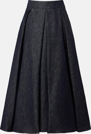 Max Mara Midirock aus Denim