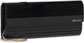 Jimmy Choo London Femme, Sacs, Noir, Taille: ONE Size Sweetie Clutch