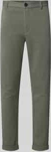 Lindbergh Slim Fit Stoffhose mit umgeschlagenen Hosenbeinen