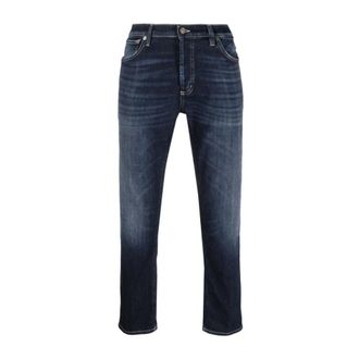 Dondup Indigo Straight-Leg Jeans - - Jeans - Herren - Blau - W32