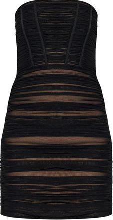 Rotate Zweilagiges Minikleid - - Dresses - Damen - Schwarzk - M