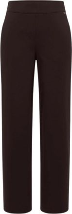 Cecil Neele Straight Hosen - - Trousers - Damen - Braun - 2XL