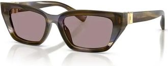 Dolce & Gabbana Femme, Accessoires, Violet, Taille: 53 MM Lunettes de soleil oeil de chat