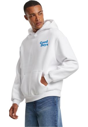 Mister Tee Good Days Fluffy Hoody White, L