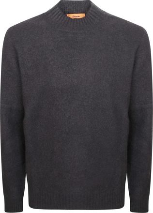 Drumohr Lupetto ML Garzato Tubico Lana Garzata - - Knitwear - Herren - Braun - XL