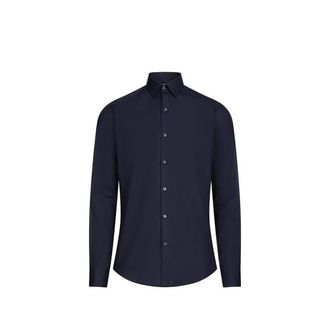 Calvin Klein Chemise slim en coton m&eacute;lang&eacute;