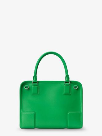 Loewe Womens Handbag Amazona 180 Green Leather Handbags Hand Bags