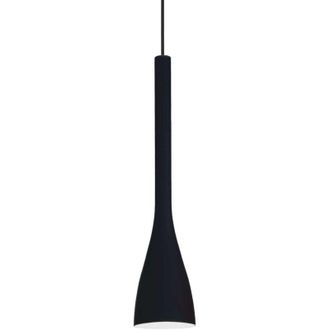 Ideal Lux Ideal Lux Flut - Petite suspension à 1 ampoule noire, E14