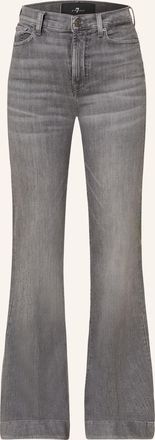 7 For All Mankind Flared Jeans Modern Dojo grau