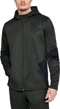 Under Armour Herren Oberteil Gametime Fleece Fz, Gr&uuml;n, LG, 1345214-310