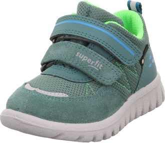 Superfit SPORT7 MINI Jungen leicht gef&uuml;tterte Gore-Tex GR&Uuml;N/HELLGR&Uuml;N 7020 Sneaker, 32 EU