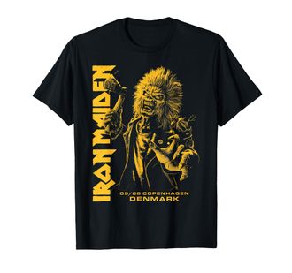 Iron Maiden Run For Your Lives Tour Copenhagen T-Shirt