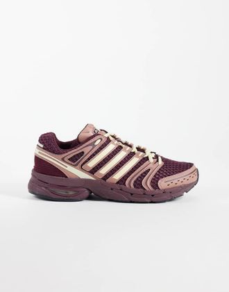 adidas Originals Adistar Control 5 - Baskets - Bordeaux et jaune-Rouge