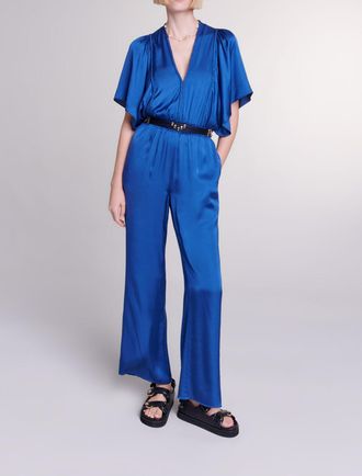 Maje Overall - Marineblau - Gr&ouml;&szlig;e 32 - Maje
