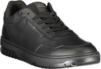 Tommy Hilfiger Leather Sneaker - Black