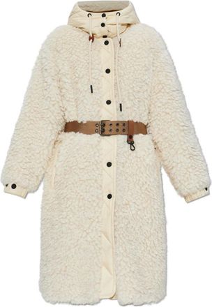 Moncler Femme, Manteaux, Beige, Taille: 38 FR Manteau Apres-Ski