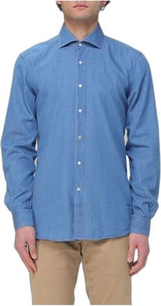 Fay Regular-fit Hemd - - Shirts - Herren - Blau - 3XL