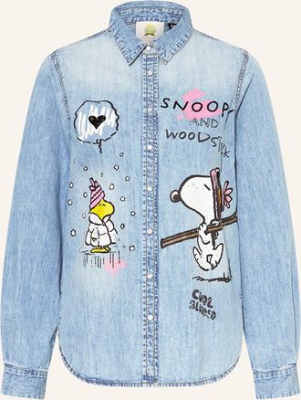 Princess Goes Hollywood Princess Goes Hollywood Jeansbluse Mit Pailletten blau