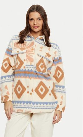 Roxy Übergangsjacke Morning Crush ERJPF03179 Beige Relaxed Fit