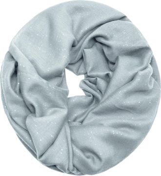 Glamexx24 Loop Schal Damen Schlauchschal Glitzer Unifarbener Rundschal Halstuch f&uuml;r Fr&uuml;hling, Sommer, Herbst, Winter