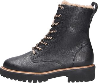 Paul Green Eleganter Schn&uuml;rstiefel aus Leder - - Shoes - Damen - Schwarzk - 39 EU