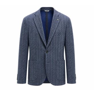 Manuel Ritz 4032G2034 Blazer - - Jackets - Herren - Blau - XL