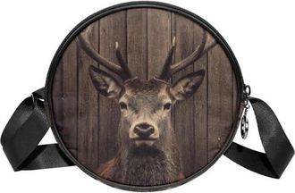 Generic Sac &agrave; bandouli&egrave;re Circle pour femme, petit sac &agrave; bandouli&egrave;re cool avec fermeture &eacute;clair, bretelles r&eacute;glables, sac &agrave; main rond d&eacute;contract&eacute; pour femmes 