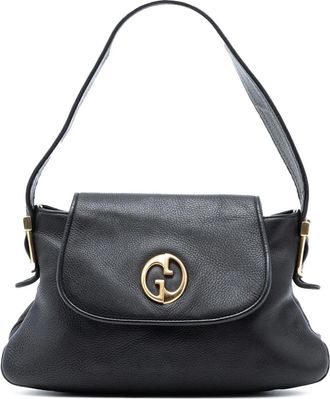 Gucci Hobo Bags - Leather 1973 Shoulder Bag - Gr. unisize - in Schwarz - f&uuml;r Damen