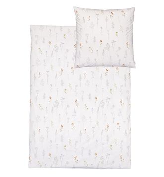 ESTELLA Bio Bettw&auml;sche,Soft Cotton | 100% Bio Baumwolle GOTS Zertifiziert | Zero Waste Verpackung | 155x220 cm + 80x80 cm | Design: Maribo