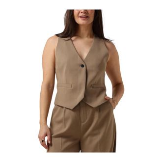 Copenhagen Muse Cmtailor Weste - - Jackets - Damen - Grau - S