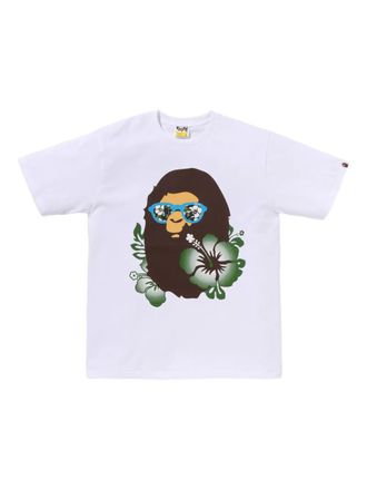 A Bathing Ape t-shirt ABC Resort - Blanc