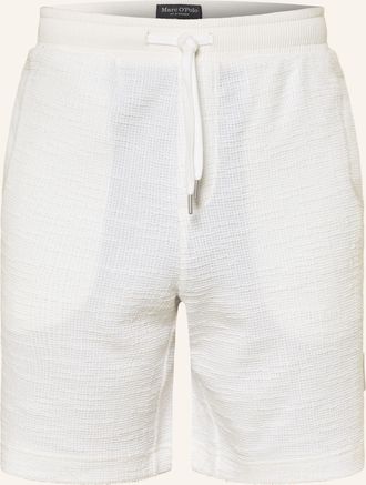 Marc O'Polo Marc Opolo Boucl&eacute;-Shorts Relaxed Fit weiss