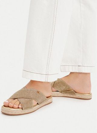 Michael Kors Espadrilles Kenzie 40S6KZFS3D Goldfarben