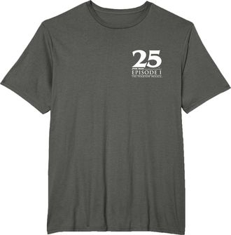 Star Wars Episode I 25th Anniversary Epic Villains 2-Sided T-Shirt