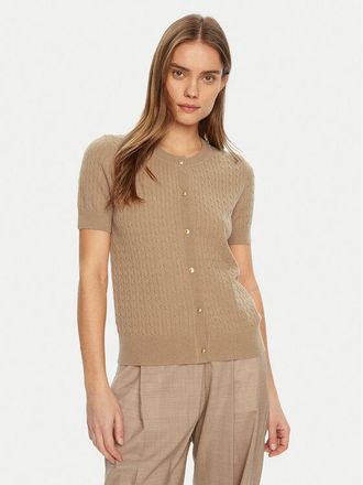 Tommy Hilfiger Strickjacke WW0WW43958 Beige Regular Fit