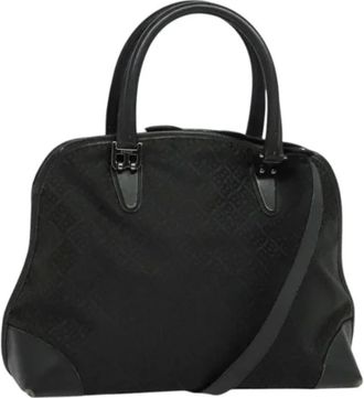 Bally Pre-owned Nylon sacs-main - Femme - Pre-owned - Noir - Taille: ONE Size