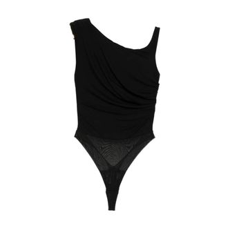 Elisabetta Franchi Femme, Tops, Noir, Taille: 36 FR Body