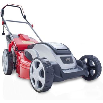 Hecht Elektro Rasenm&auml;her Schnittbreite 46cm 230V 1800W Schiebe Motor Hand Mulch M&auml;her